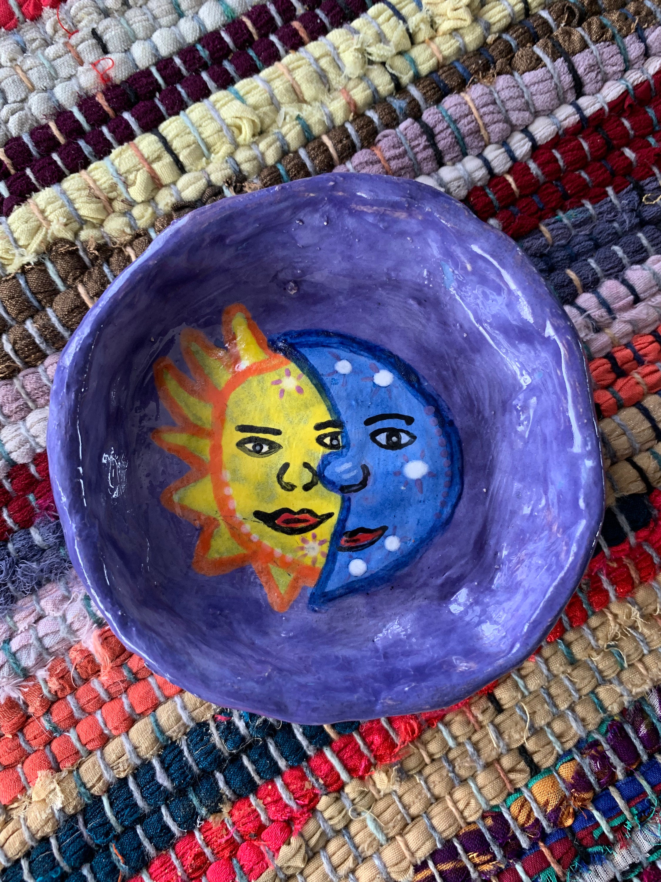 Sun and Moon Trinket Dish - Etsy