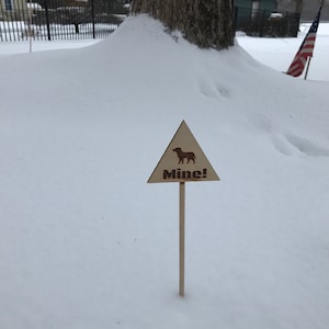 The Poo Flag - Dog Waste Marker - Etsy