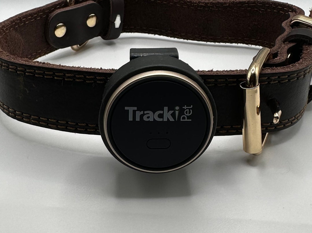 Tracki Pet Dog GPS Tracker Fastener Matte Black - Etsy