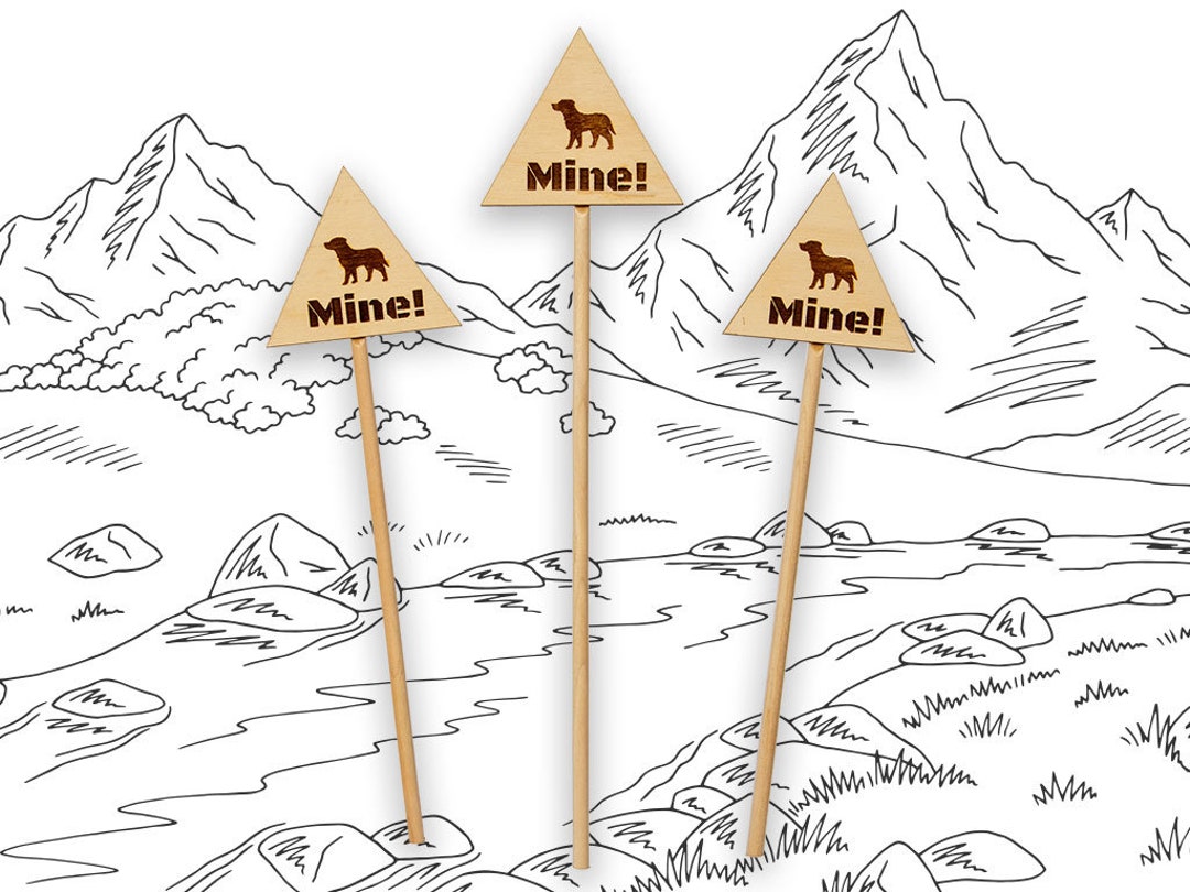 The Poo Flag - Dog Waste Marker - Etsy