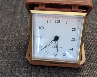 Vintage Folding Clock | Etsy