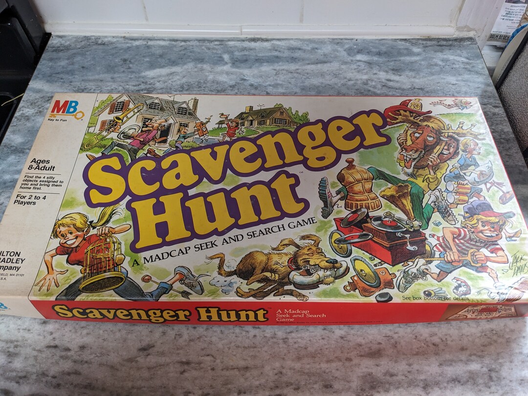Vintage Scavenger Hunt " A Madcap Search and Rescue Game" Milton ...