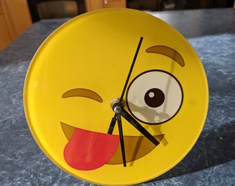 Smiley Face Clock | Etsy