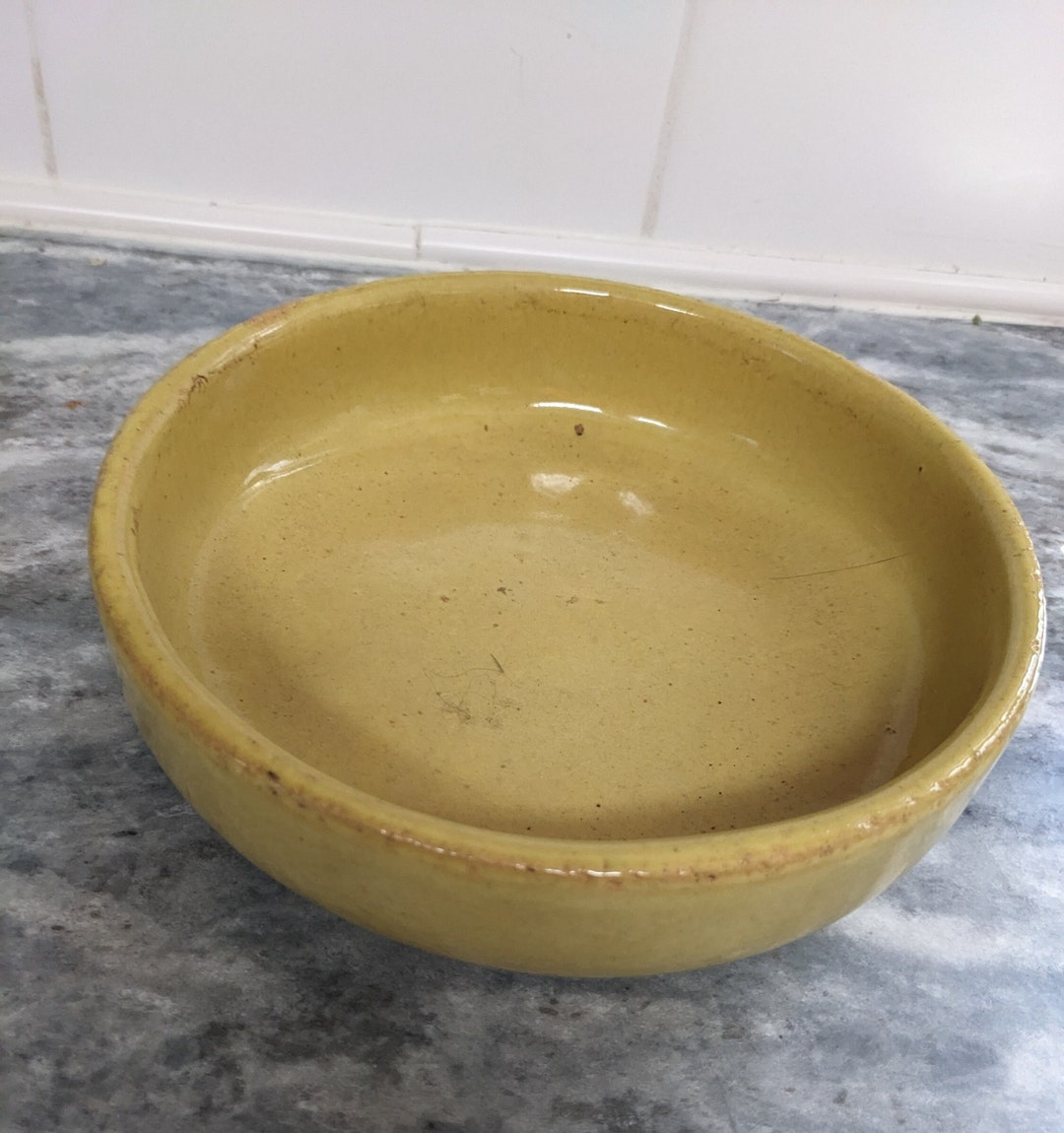 Vtg Pottery Bowl by Burley Clay Products - Etsy