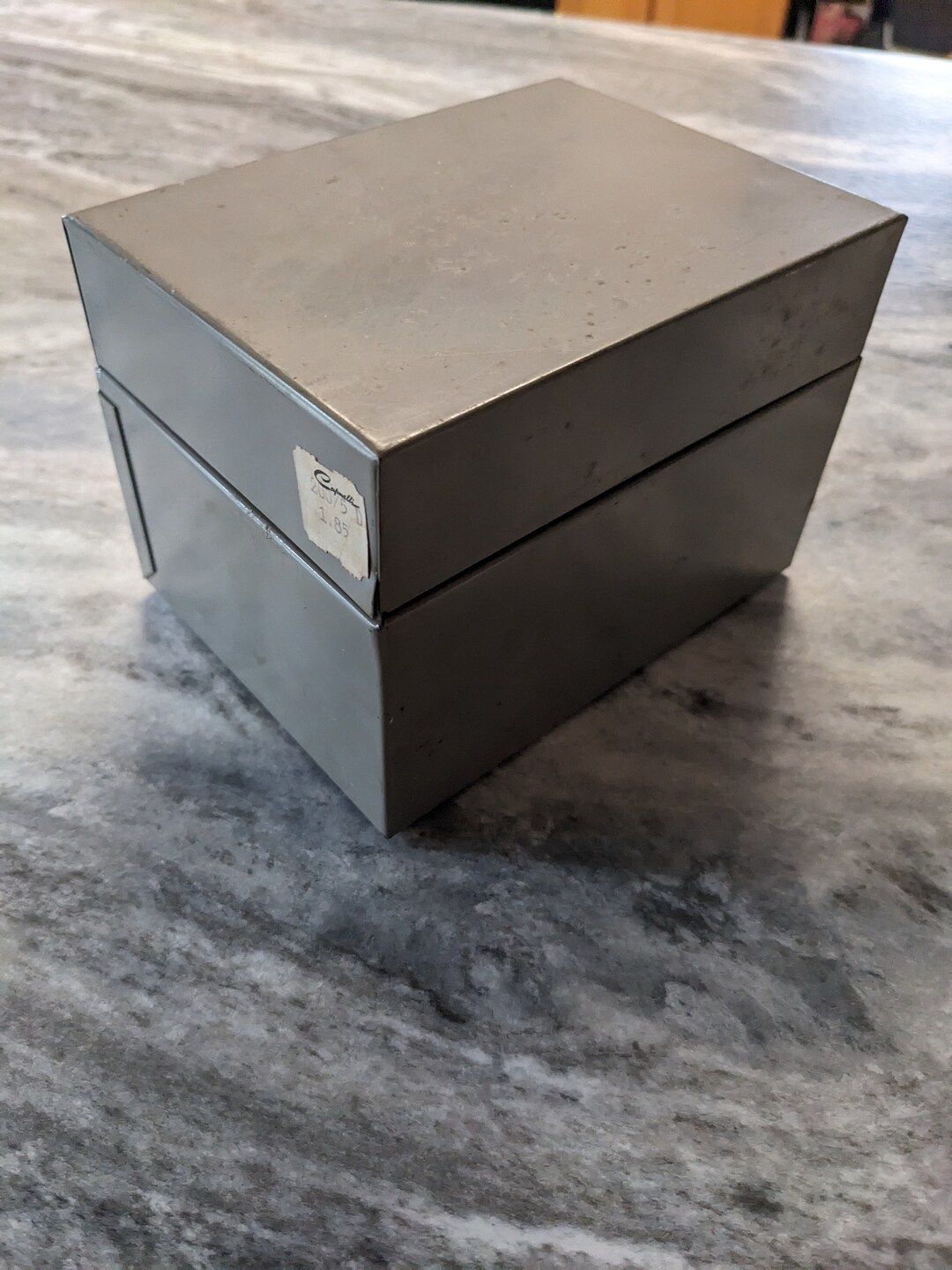 Vintage Steel Hinged Lit-ning Recipe File Box - Etsy