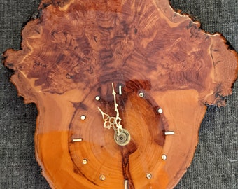 Burl Clock | Etsy