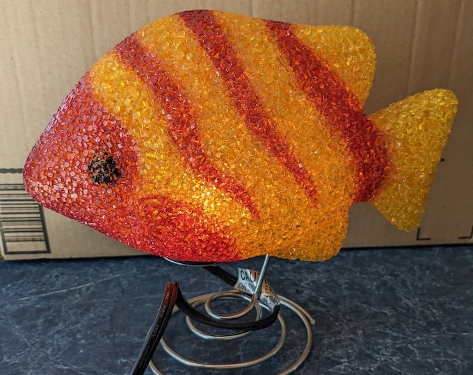 Vintage Popcorn Plastic Clown Fish Nightlight - Etsy