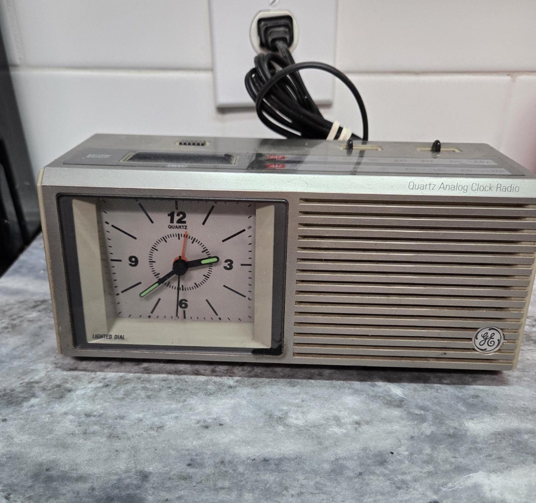 Vtg GE Clock Radio - Etsy