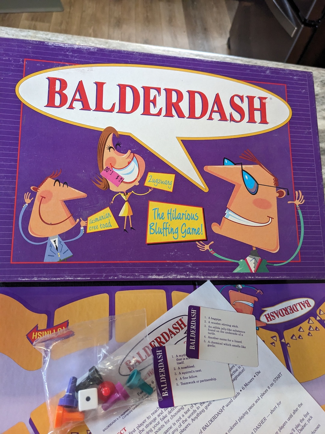 Vintage Balderdash Board Game by Parker Brothers - Etsy