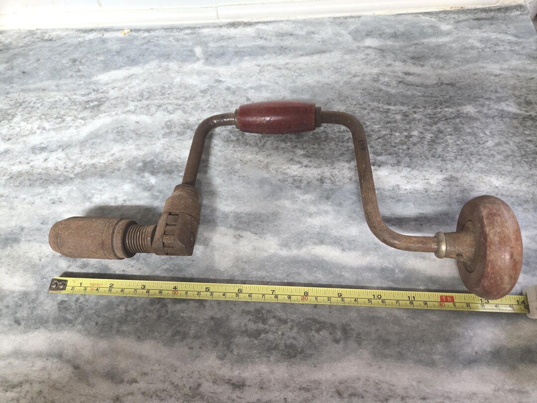 Vtg Hand Tool Brace and Bit Drill - Etsy