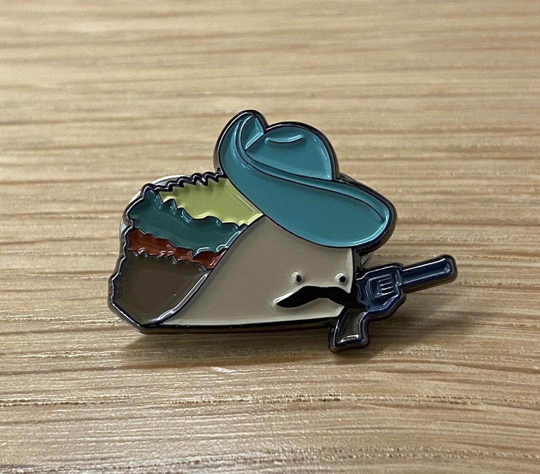 Taquito Bandido Soft Enamel Pin - Etsy