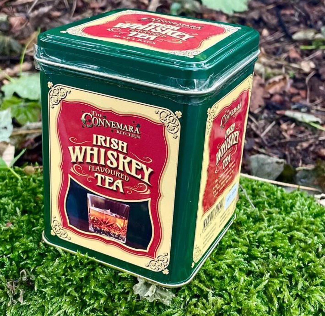 Vintage Tin Irish Whiskey Flavoured Black Tea – 50 Bags Gift for ...