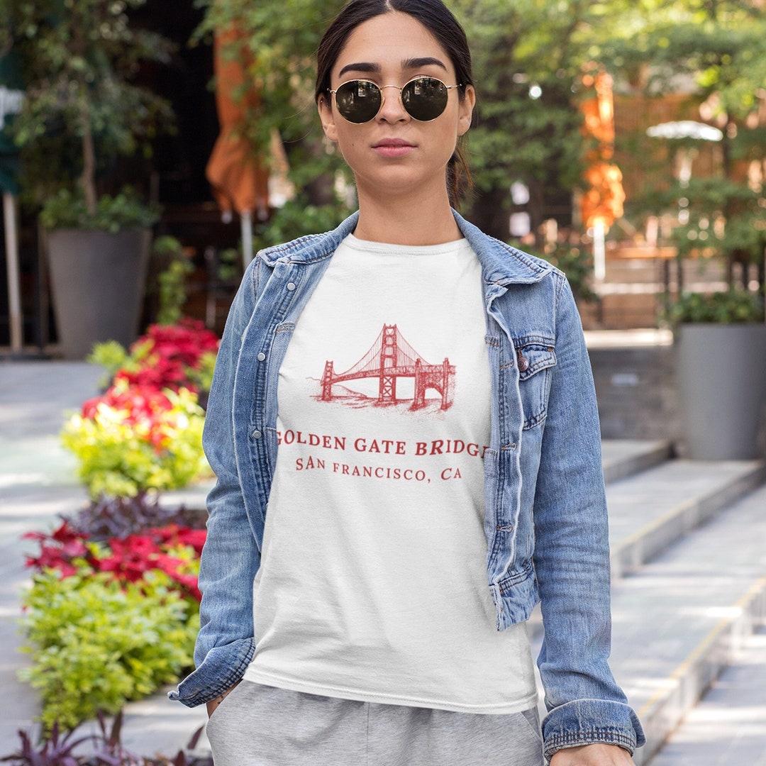 San Francisco Shirt, Golden Gate Bridge Shirt, San Francisco Apparel ...