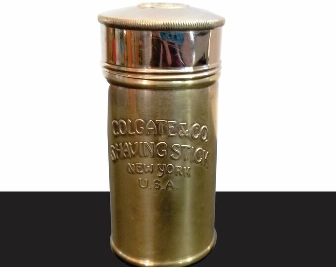 1930s COLGATE Shaving Stick Tin Container W/ Lid & Stick - Etsy