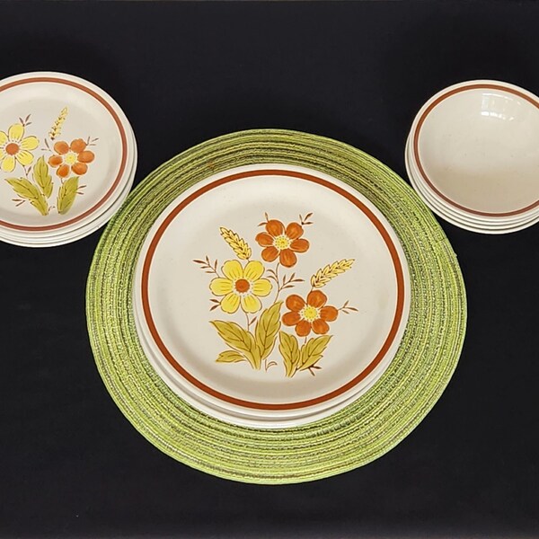Retro Dinnerware - Etsy