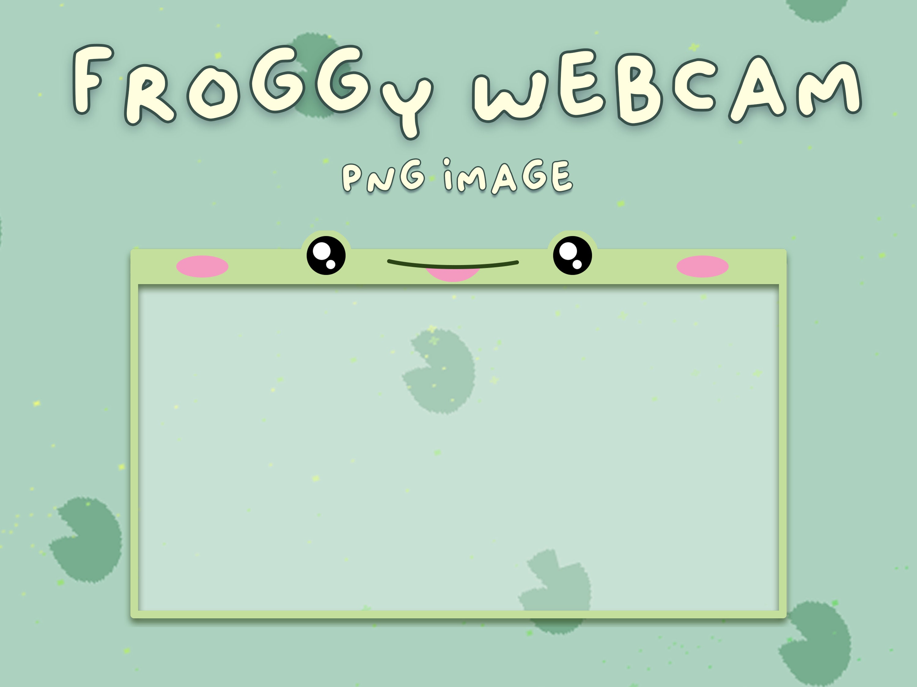 Twitch Frog Webcam and Just Chatting Stream Overlays - Etsy