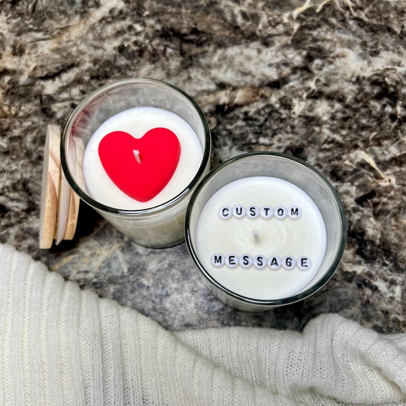 Candles With Message - Etsy