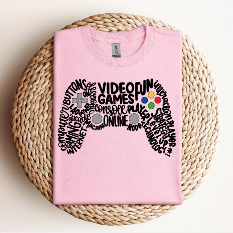Game Controller Shirt, Gamer Gifts for Kids, Birthday Gifts for Boys ...