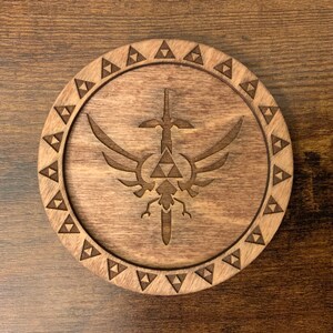 Zelda Table Coasters - Etsy