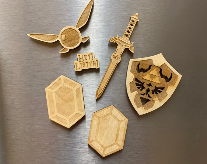 Legend of Zelda Neodymium Magnets - Etsy
