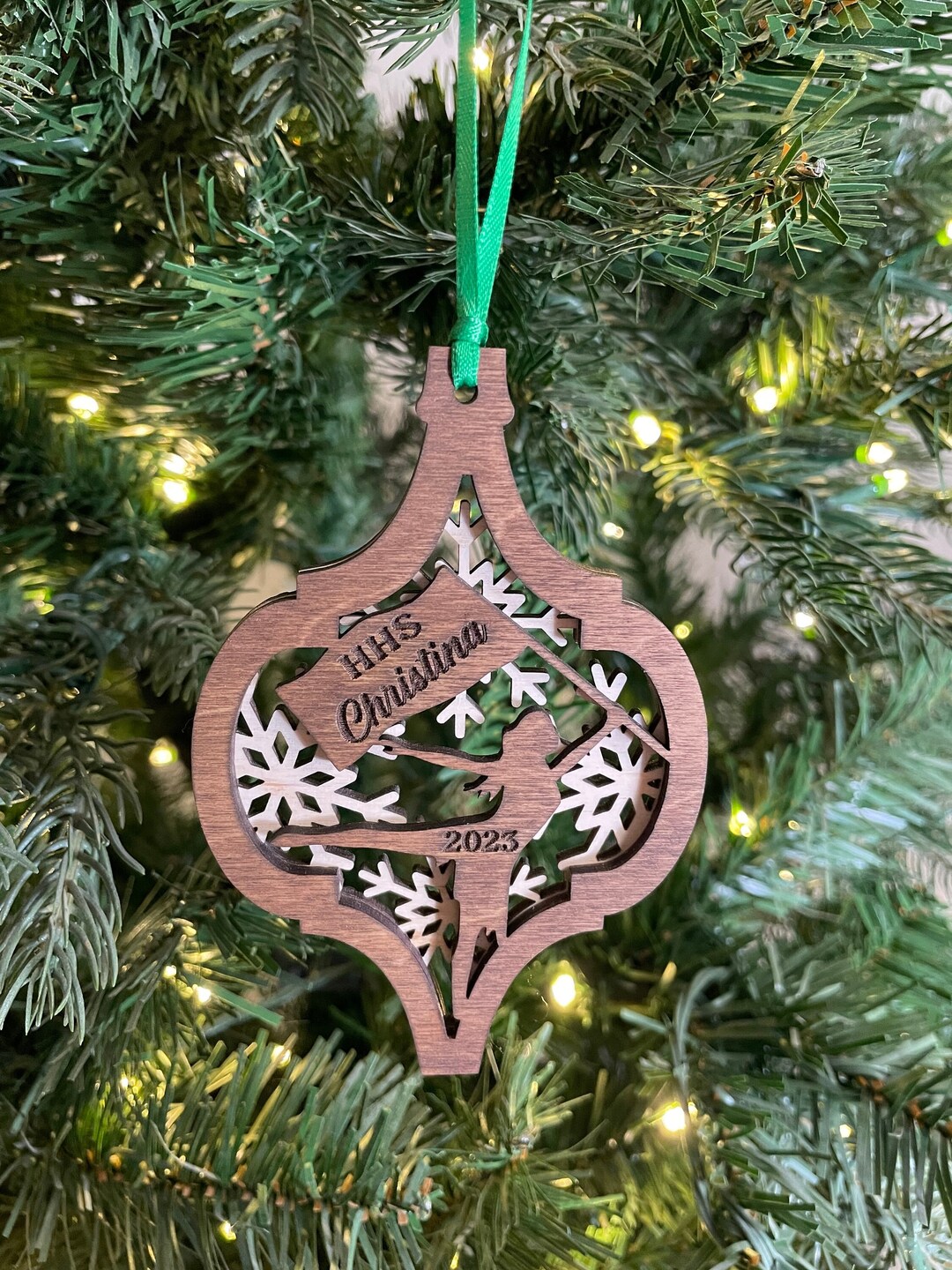 Color Guard Snowflake Ornament - Etsy