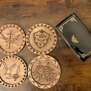 Zelda Table Coasters - Etsy