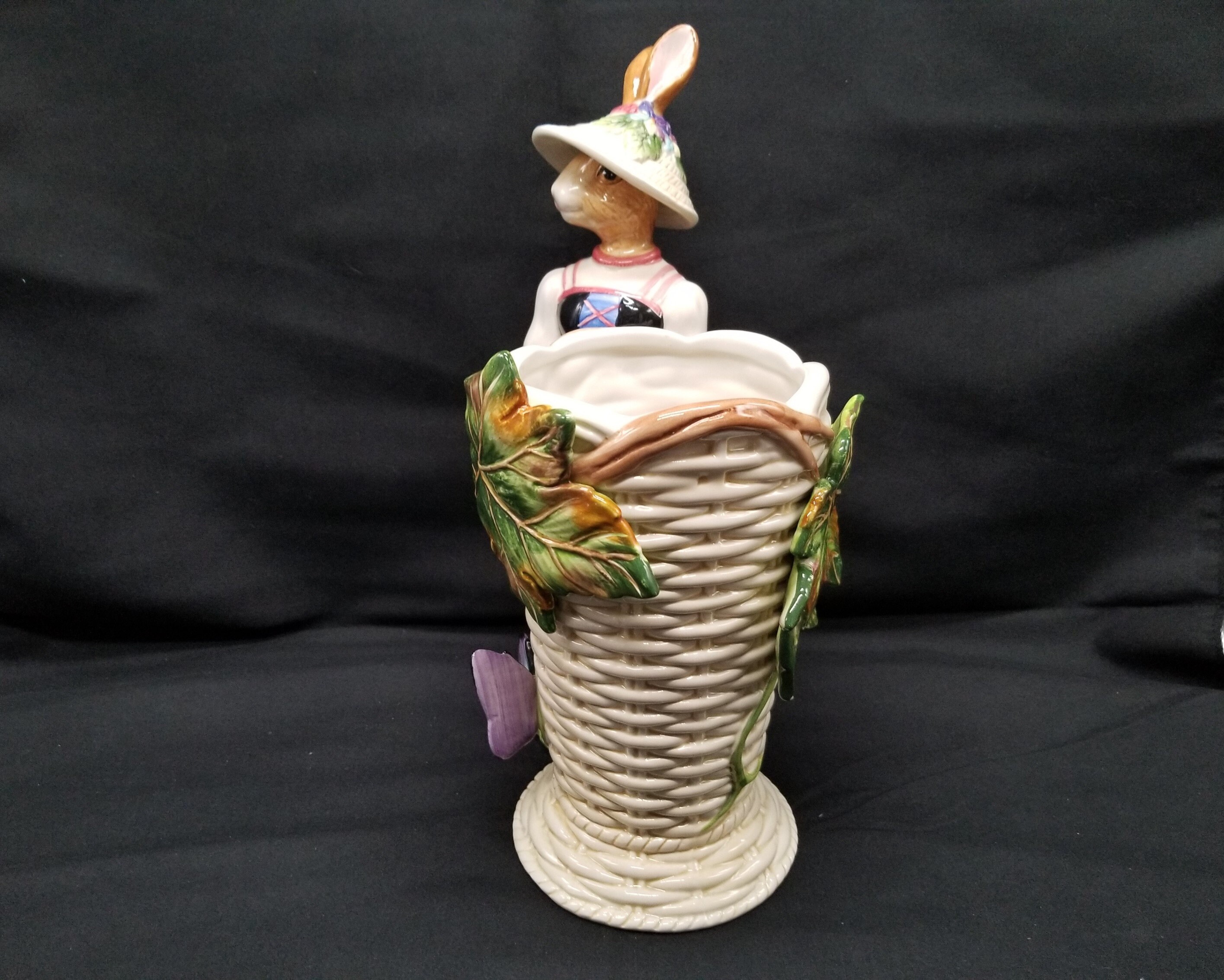 Fitz & Floyd Classics Old World Rabbit Vase - Etsy