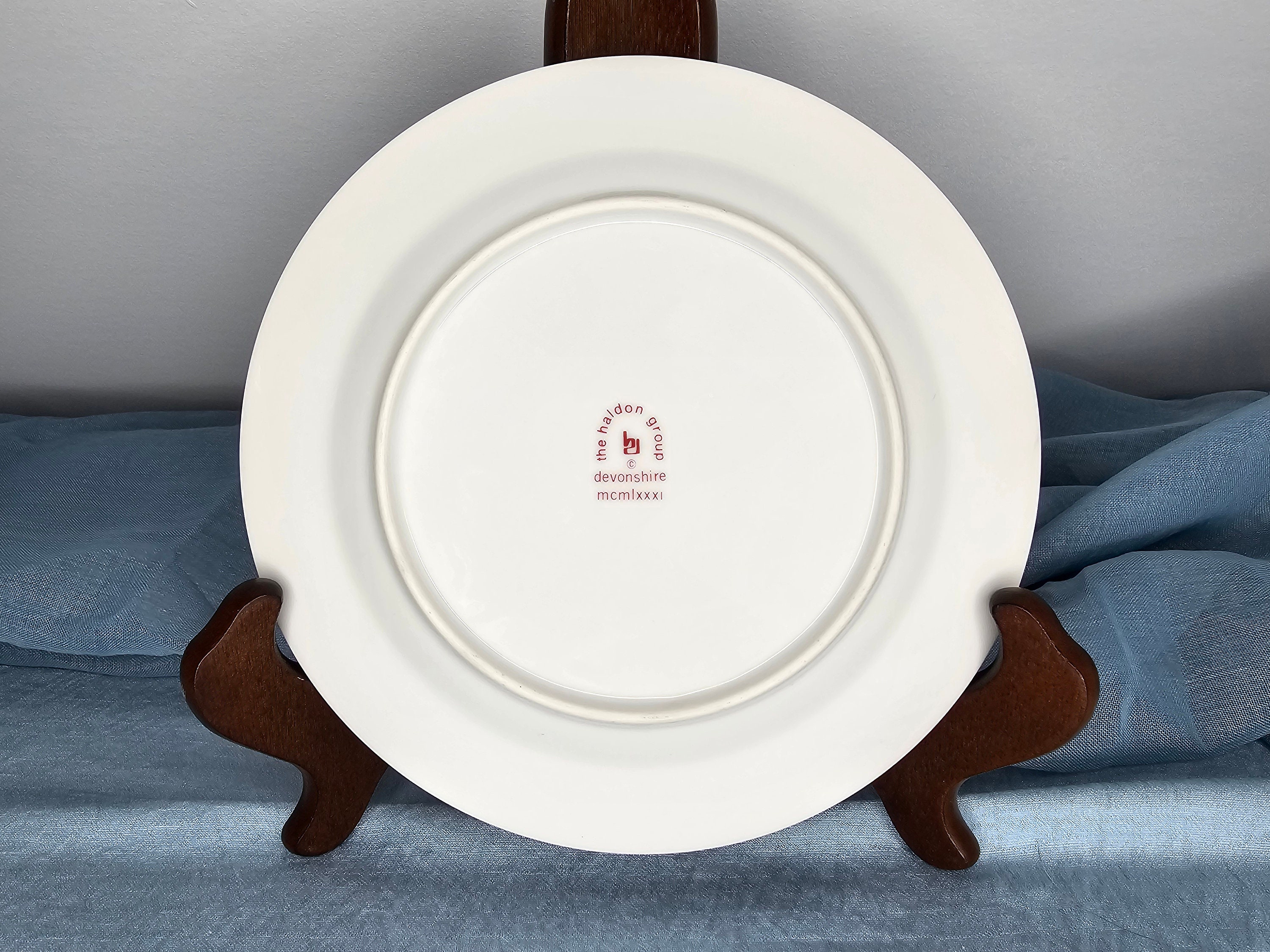 Rooster & Hen Plate by the Haldon Group - Etsy