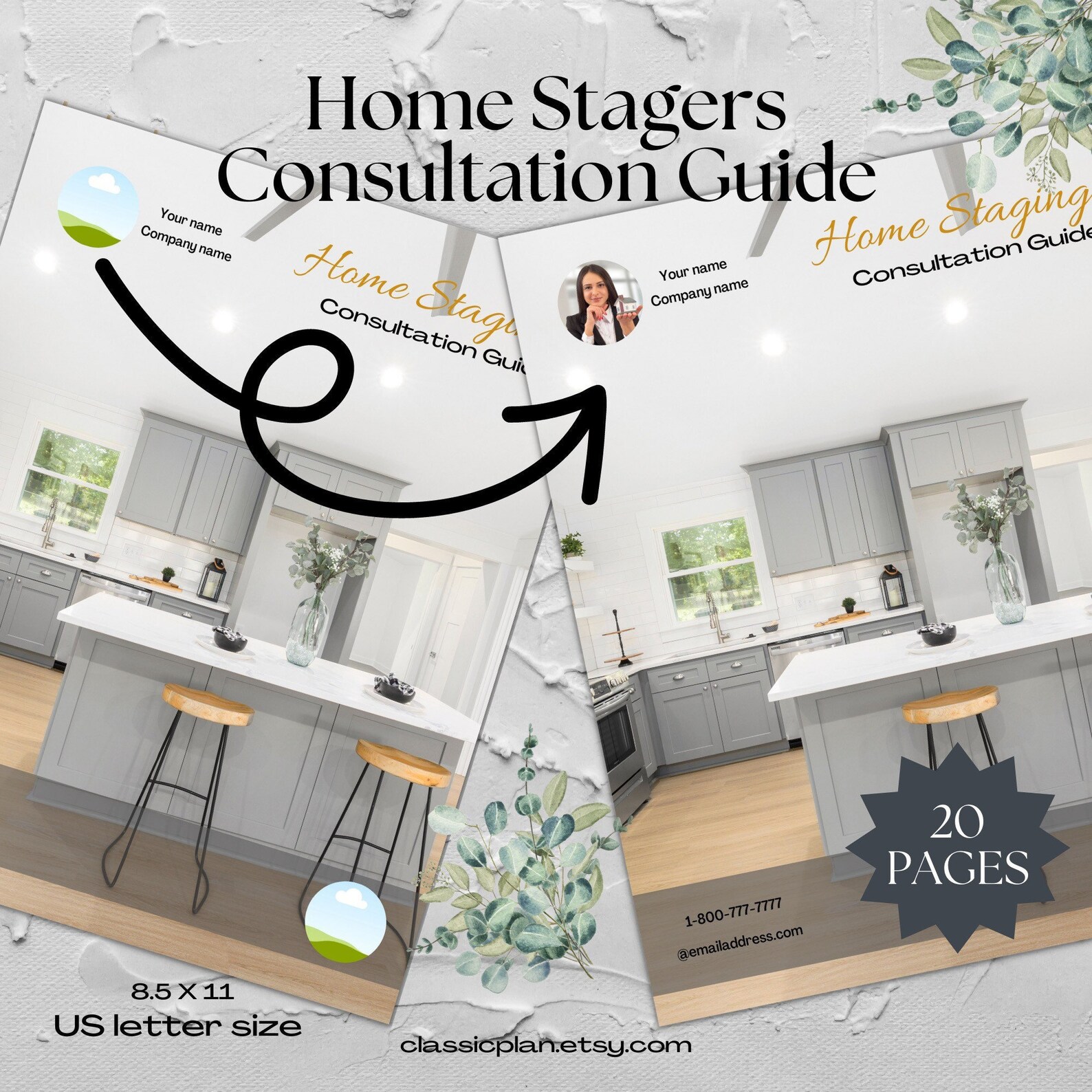 HOME STAGING Workbook & Stagers Consultation Report Forms - Etsy Canada