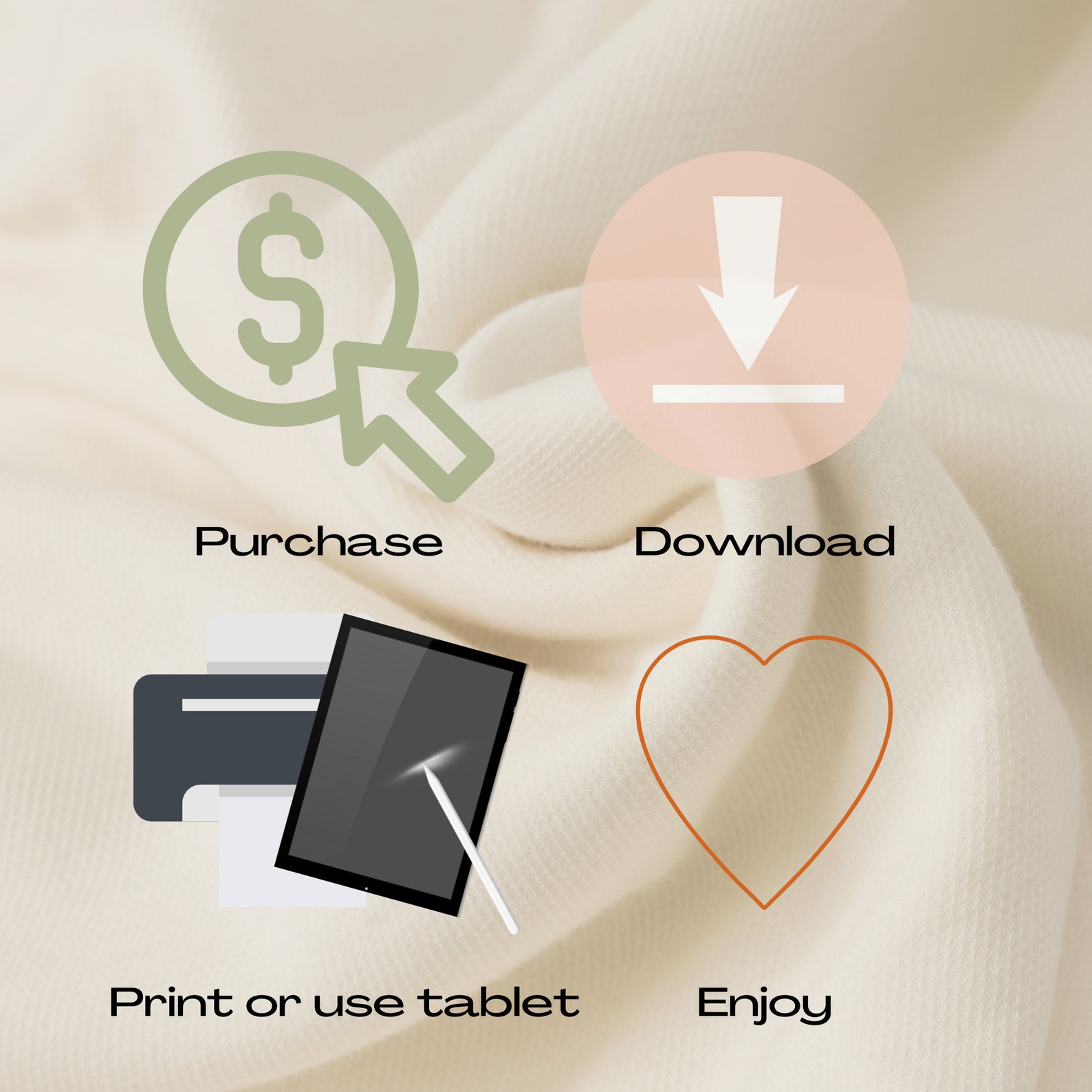 Declutter Cleaning Planner Checklist Task Guide Simplify Organize Tidy ...