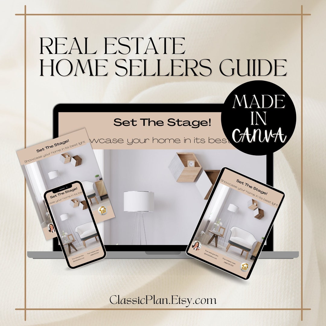 Home Staging Guide Form Real Estate Seller Checklist Package | Realtor ...