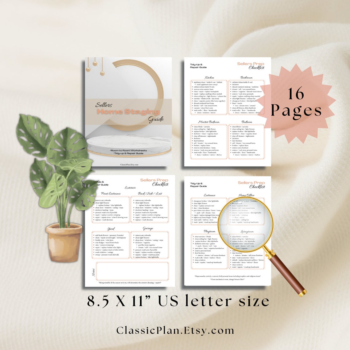 Home Staging Checklist, Tips & Prep Guide, Real Estate, DIY Home Seller ...