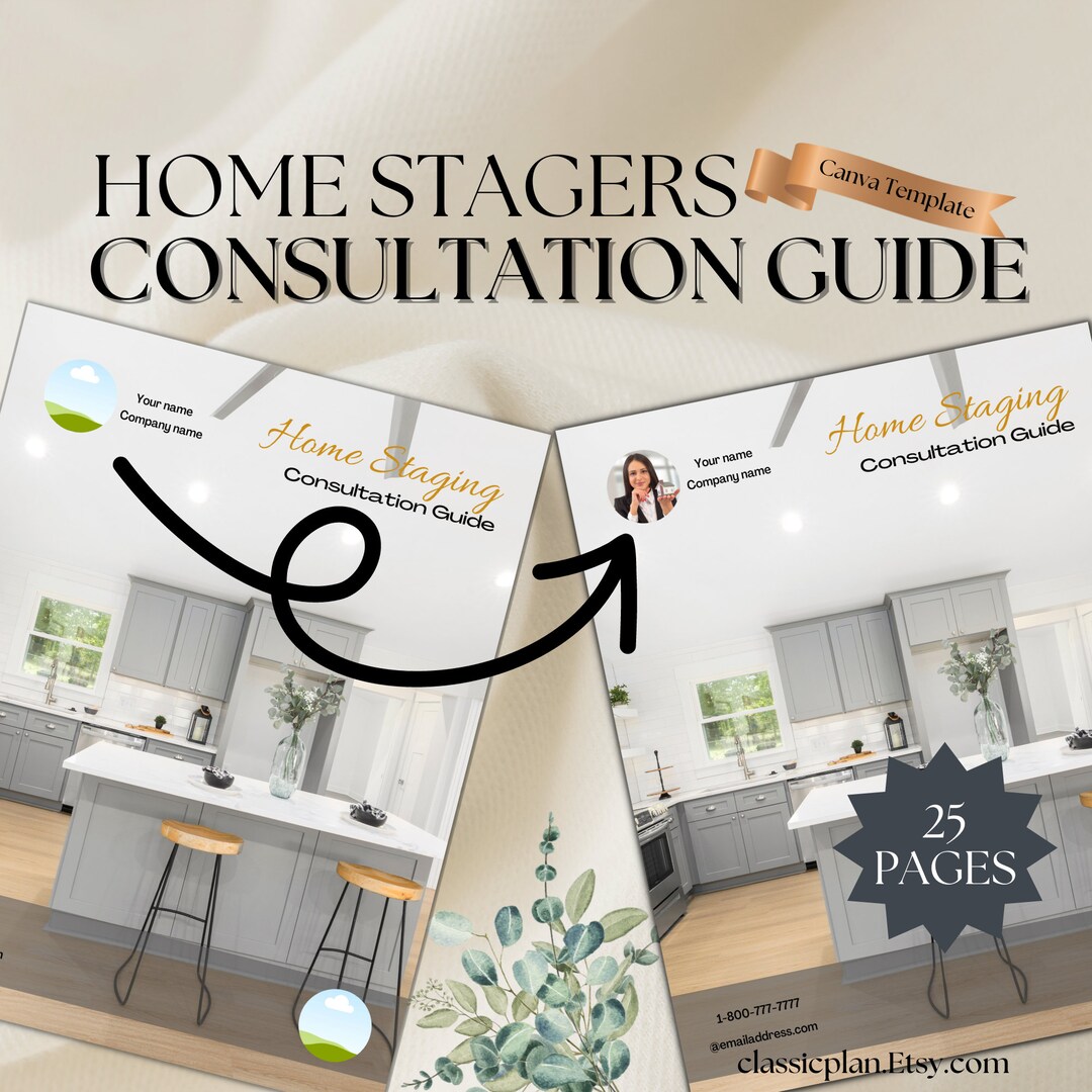 HOME STAGING Workbook & Stagers Consultation Report Forms, Pre-listing ...