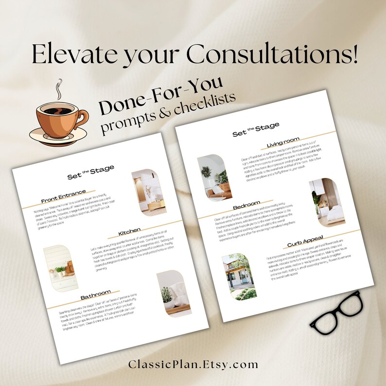 HOME STAGING Business Guide & Stagers Consultation Report - Etsy Canada