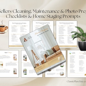 HOME STAGING Guide Stager Consultation Workbook Real Estate Forms ...