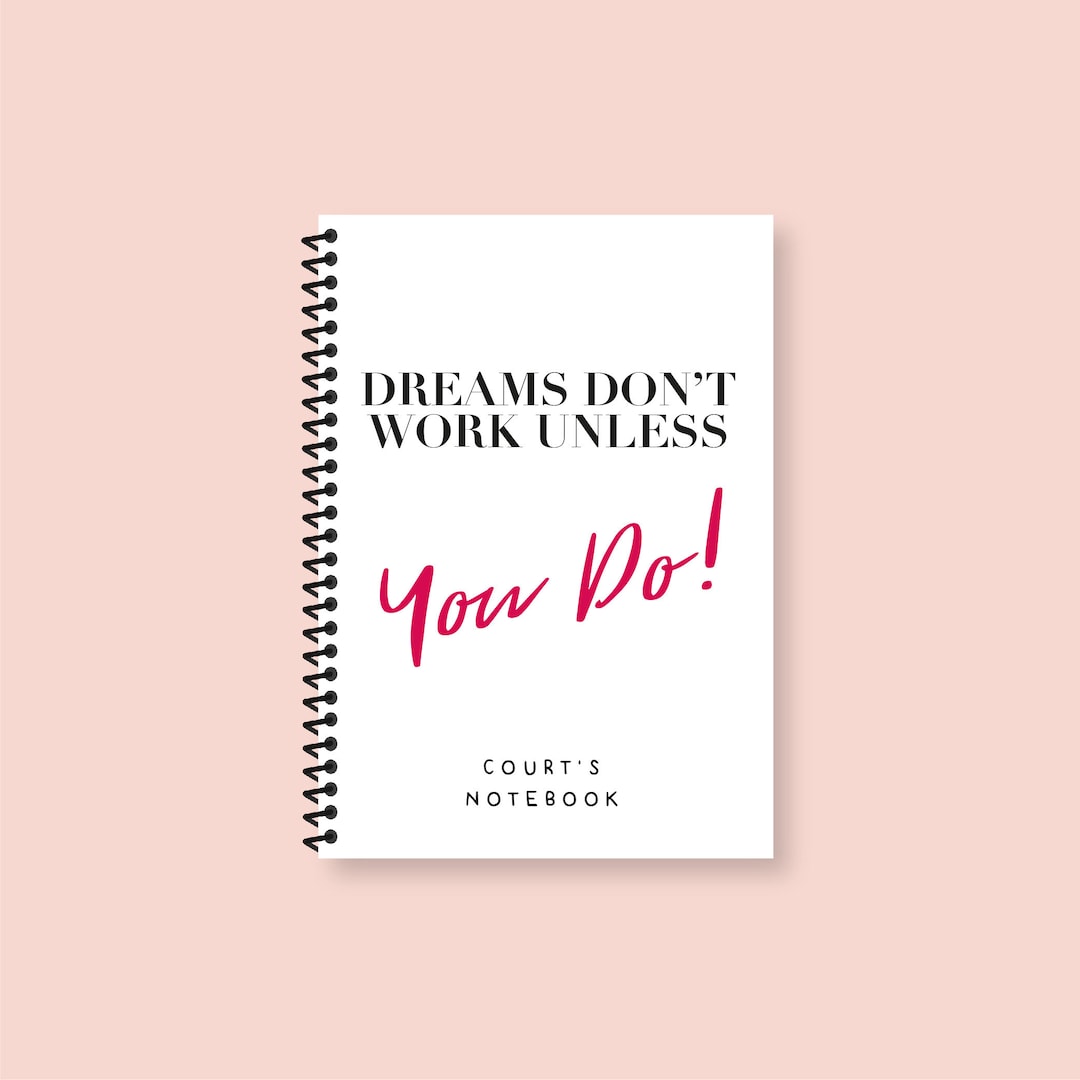 A5, Motivational Quote Notebook, Great Gift Idea - Etsy UK