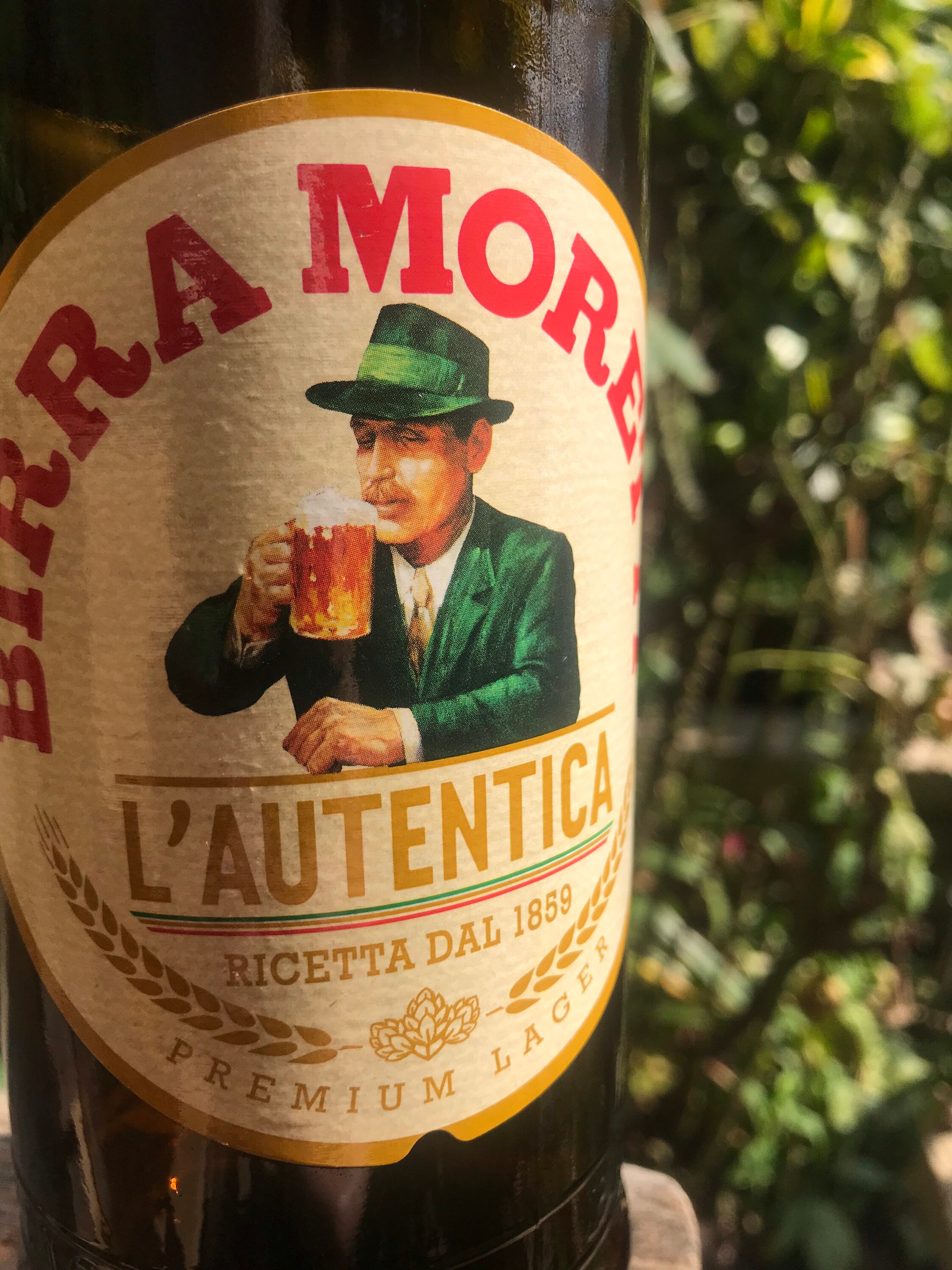 Upcycled Handmade Birra Moretti Bottle Glass Unique Christmas Gift For ...