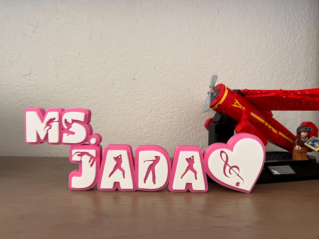 Custom Hip Hop Dance Name Plate | 3D Printed Personalized Decor - Etsy
