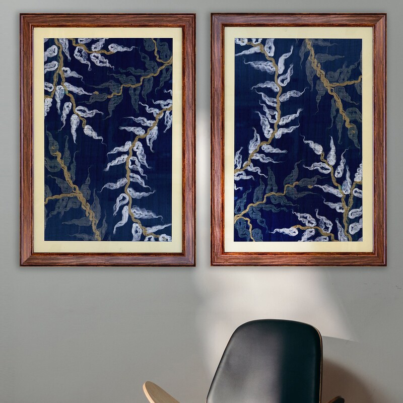 Framed Textile Art - Etsy