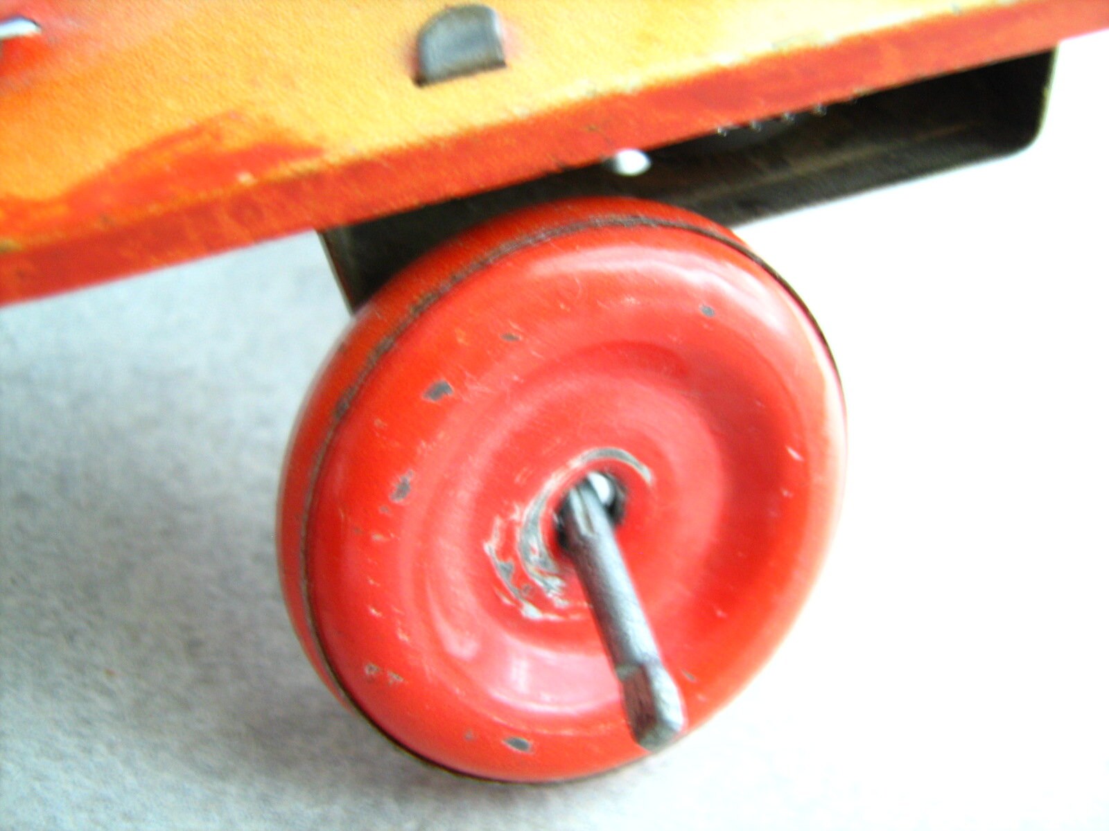 Vintage Old Tin Metal Clown on a Bike Wind up Key Toy - Works a Little ...