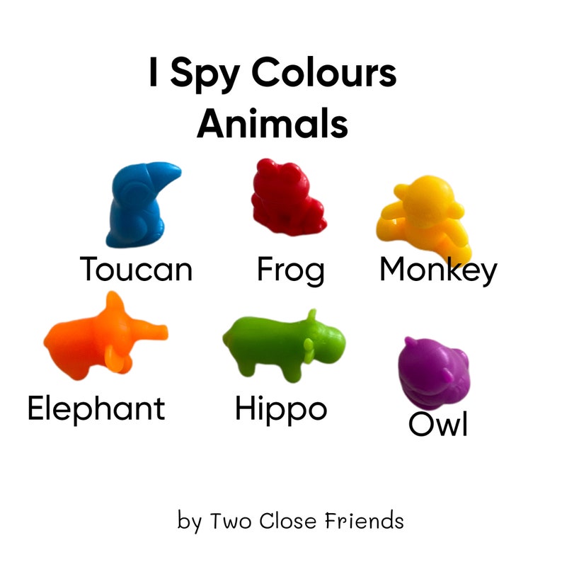 I Spy Buddy, I Spy Bag, Discovery Bag, Colour Recognition, Animals, Sea ...