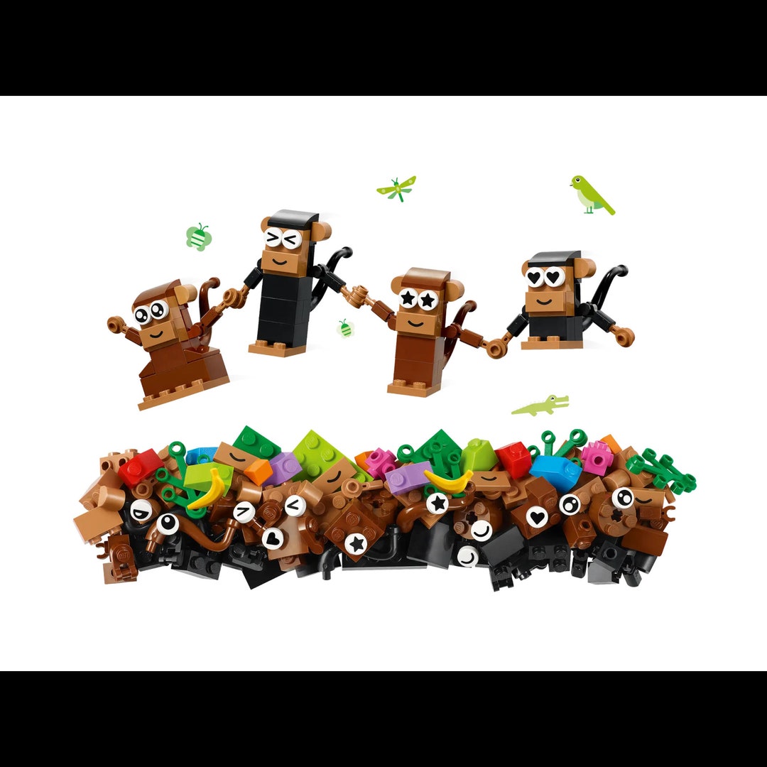 LEGO Bricks Caddy LEGO Classic Creator Monsters 4 Years - Etsy