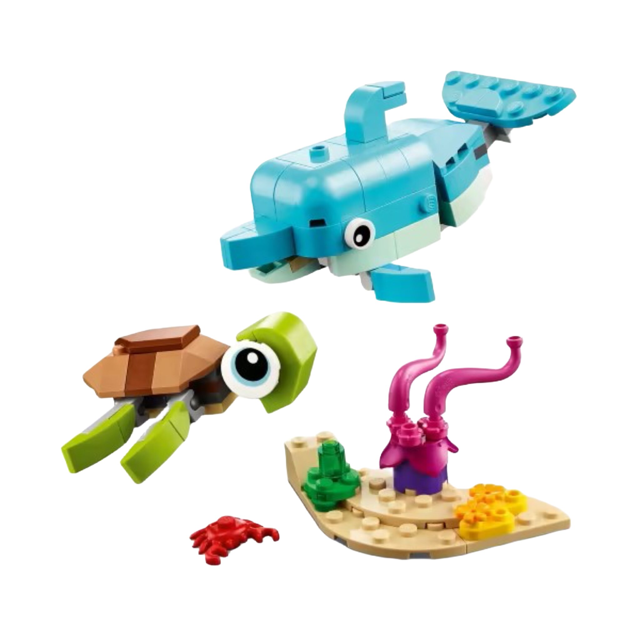 LEGO Bricks Caddy, Lego Creator 3 in 1, Dolphin & Turtle, 6 Years - Etsy