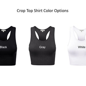 College Game Day Inspired Crop Top - School Theme - Tailgate - Etsy