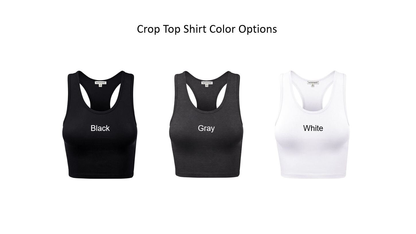 College Game Day Inspired Crop Top - School Theme - Tailgate - Etsy