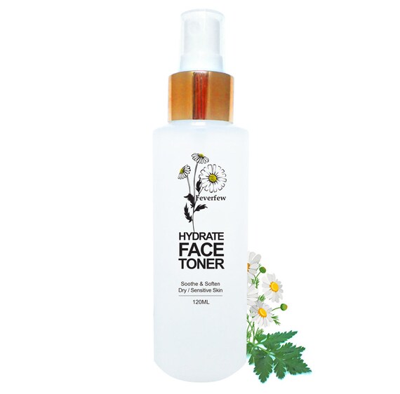 Feverfew Floral Natural Handmade Face Toner Lotion Skincare - Etsy UK