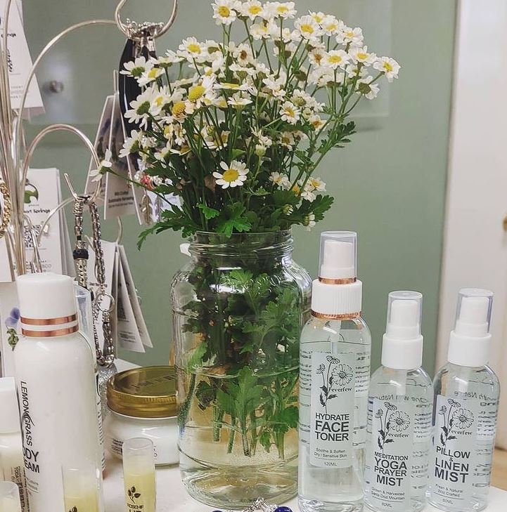 Feverfew Floral Natural Handmade Face Toner Lotion Skincare - Etsy UK