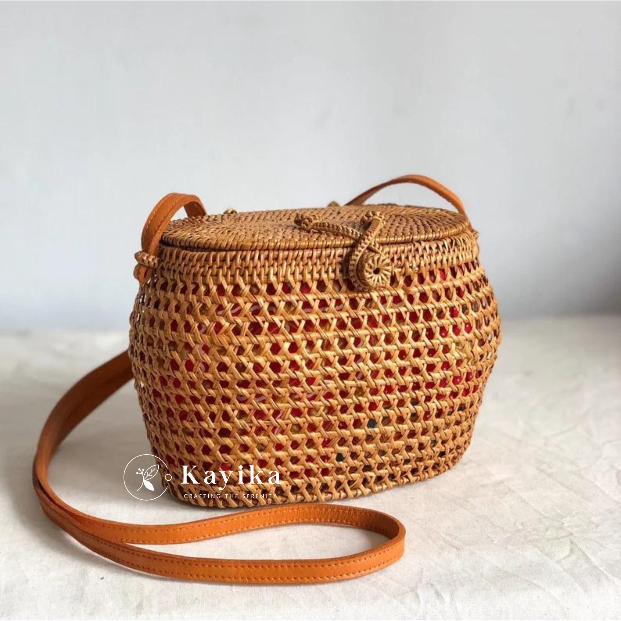 Rattan Jar Crossbody Bags Balinese Bag Traditional Purse - Etsy