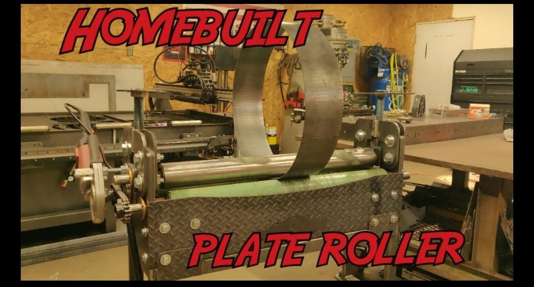 Plate Roller Plans to Build a 36" Wide Slip Roller - Etsy