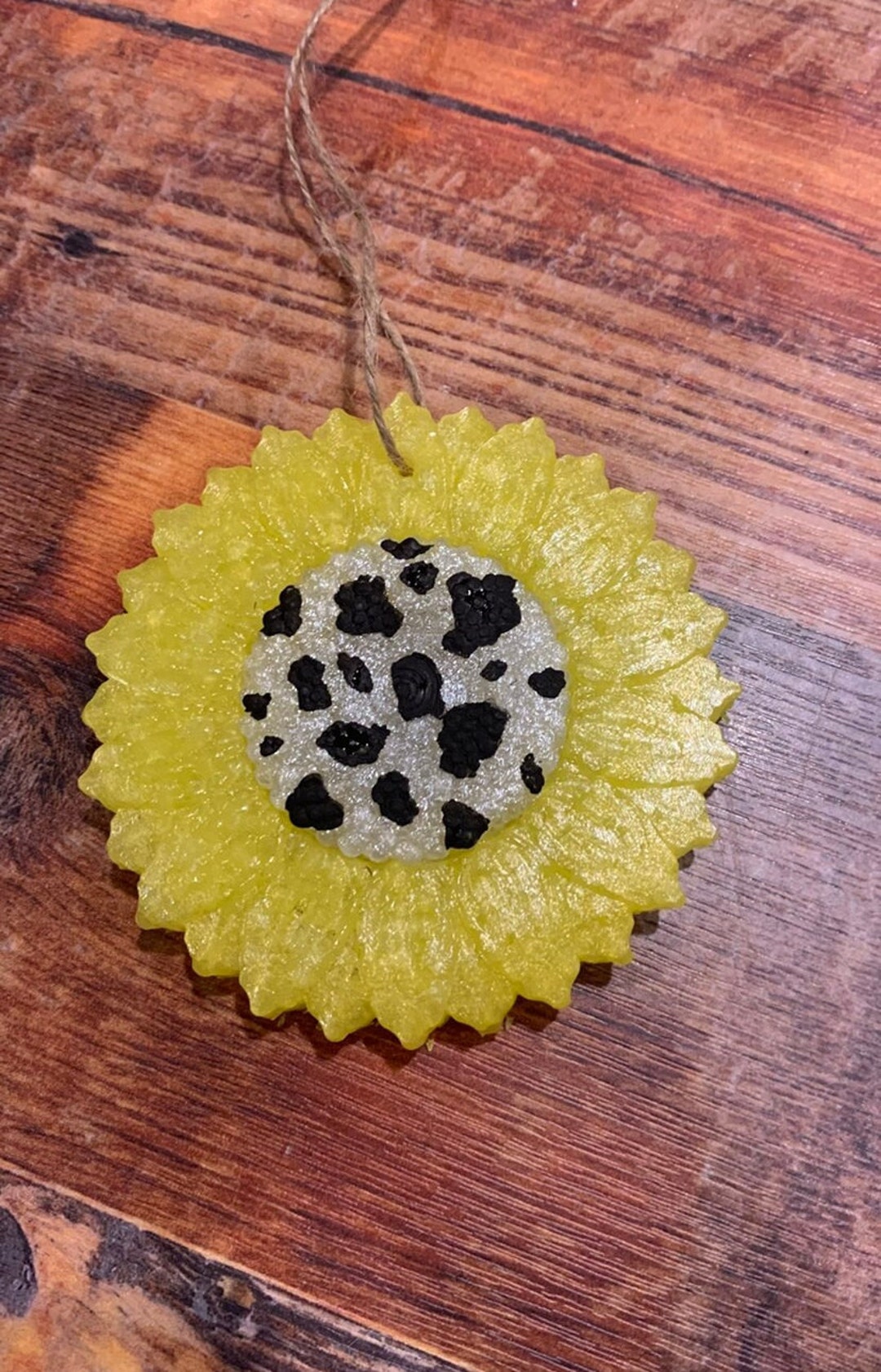 Cow Print Sunflower - Etsy